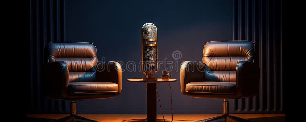 Podcast Setup Stock Illustrations – 491 Podcast Setup Stock ...