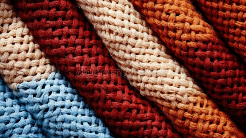 Rustic Craftsmanship Elegantly Detailed Mesh Weave Fabric Texture Stock ...