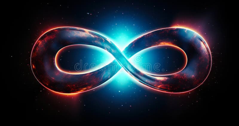 Symbol of Eternity Infinity Concept Illustration Stock Illustration ...