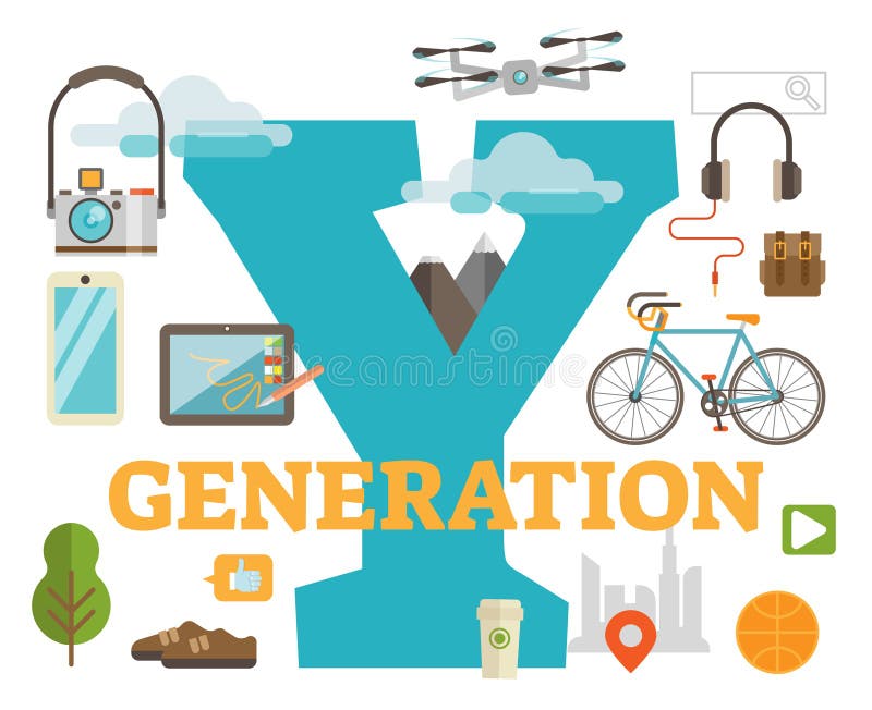 Generatie y vector illustratie. Illustration of fiets - 98864409