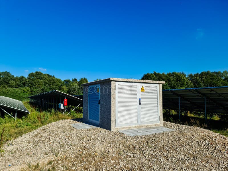 Generating Clean Energy with Solar Modules in a Big Park in Northern ...
