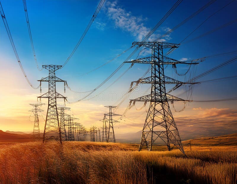 For Generating Electrical Energy Stock Illustration - Illustration of ...