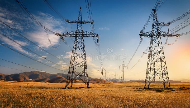 For Generating Electrical Energy Stock Illustration - Illustration of ...