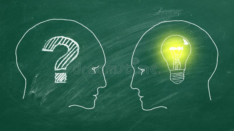 Generating a New Idea. Conceptual Illustration. Stock Video - Video of ...