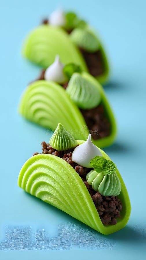 Generation Alpha Food Menu: Beyond Meat Tacos 3D-printed Shells, Lab ...