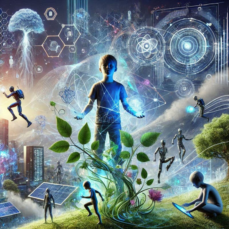 Generation Beta: the Architects of Tomorrow - Original Illustration ...