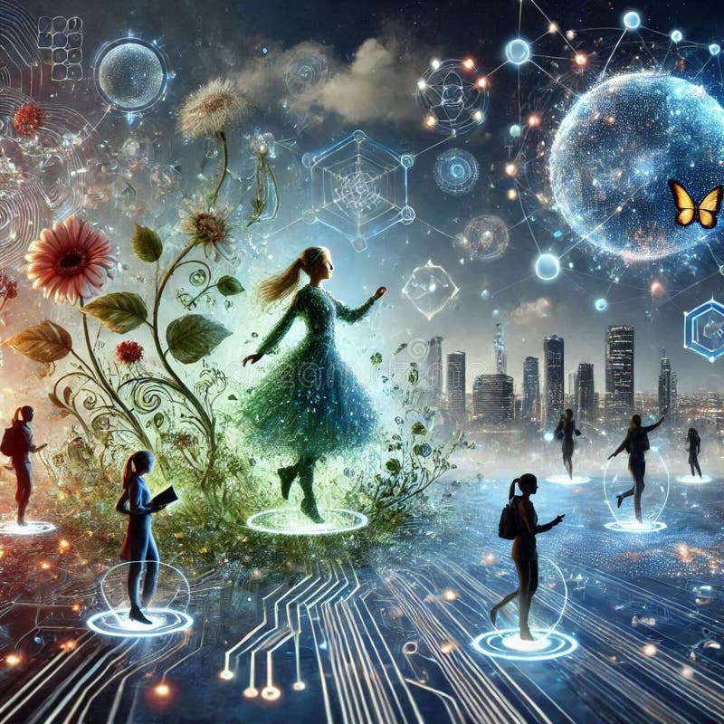 Generation Beta: the Architects of Tomorrow - Original Illustration ...