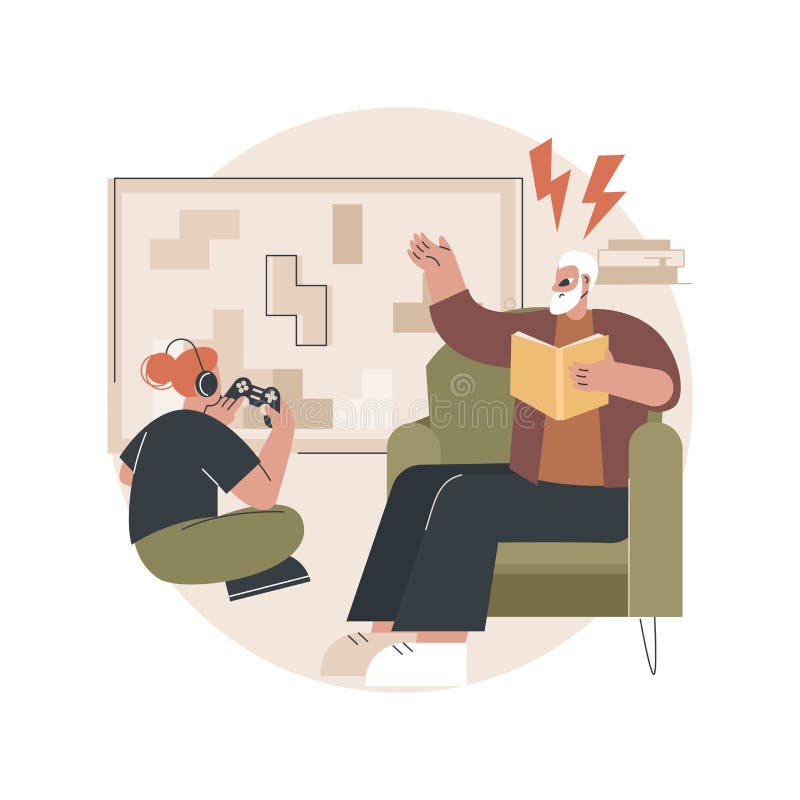 Generation Gap Cartoon