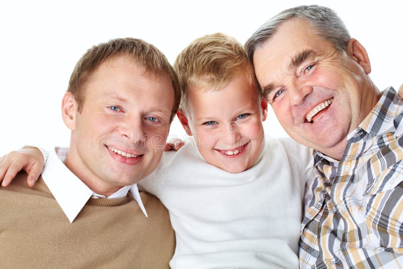 Generation of men stock photo. Image of family, line - 25443432