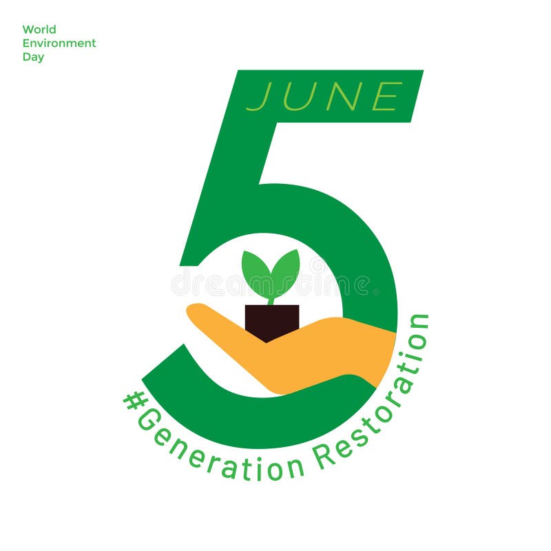 Generation Restoration. Typography Design for World Environment Day ...
