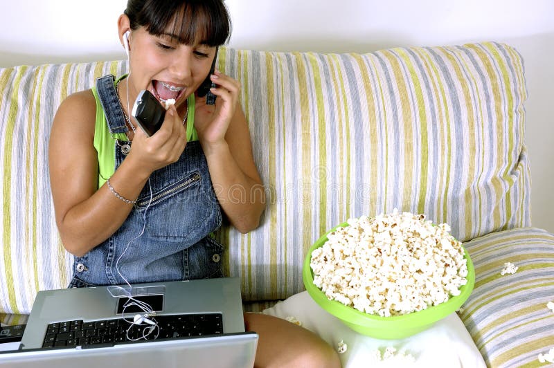 Generation y stock photo. Image of echo, laptop, happy - 5101766