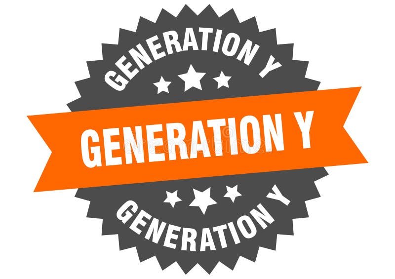 Generation Y Sign. Generation Y Circular Band Label. Generation Y ...
