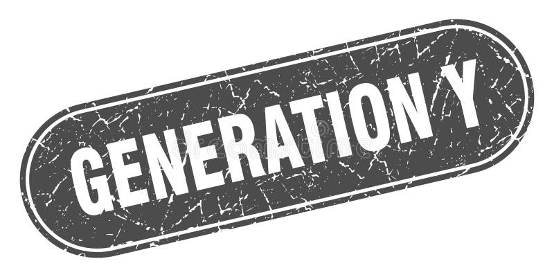 Generation Y Sign. Generation Y Grunge Stamp Stock Vector ...