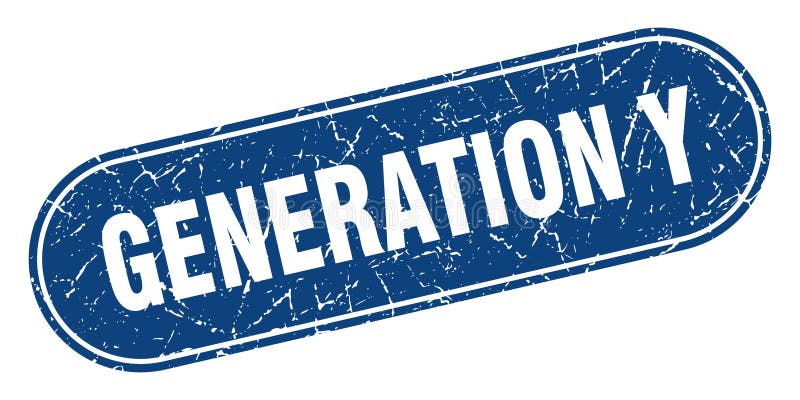 Generation Y Sign. Generation Y Grunge Stamp Stock Vector ...