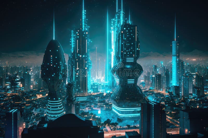 Generational Future in Technological Space of Illuminated Cities and ...