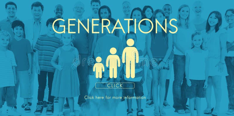 Generations Family Togetherness Relationship Concept Stock Image ...