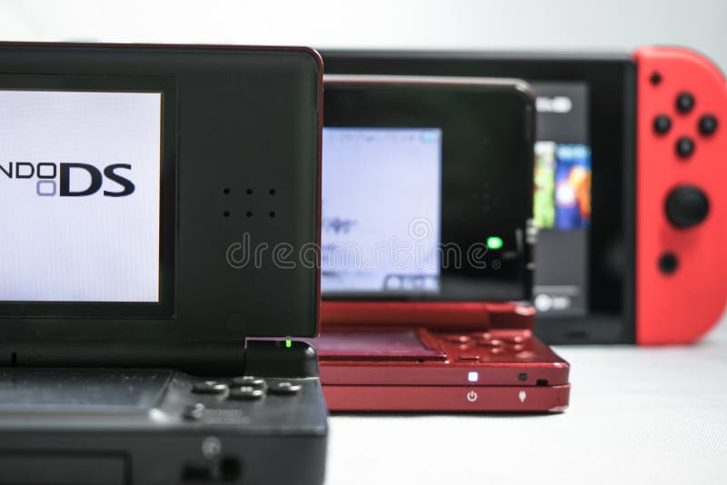 Generations of Nintendo editorial stock photo. Image of ...