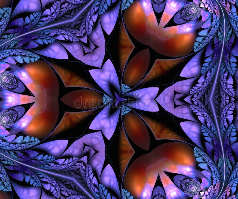 Generative Abstract Unique Colorful Fractal Artwork Stock Illustration ... Generative Abstract Unique Colorful Fractal Artwork Stock Illustration ...
