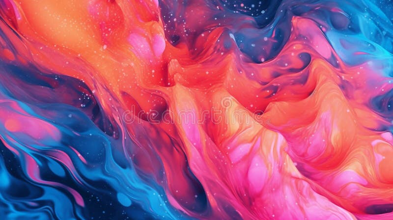 Generative AI, an Abstract Background Image with a Fluid Movement ...