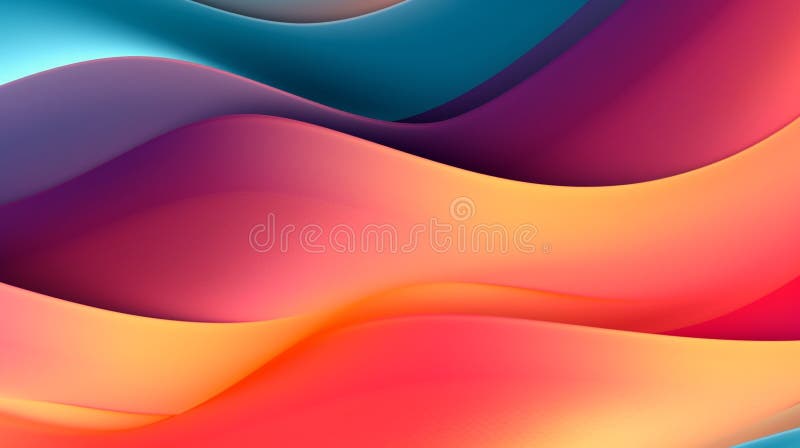 Generative AI, an Abstract Background Image Using a Gradient of Three ...