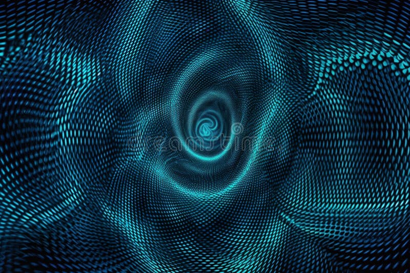 Generative Ai Abstract Geometry Pattern Background Stock Illustration