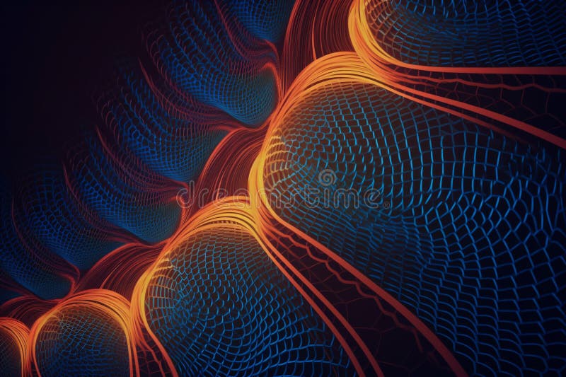 Generative Ai. Abstract Geometry Pattern Background, Stock Photo ...