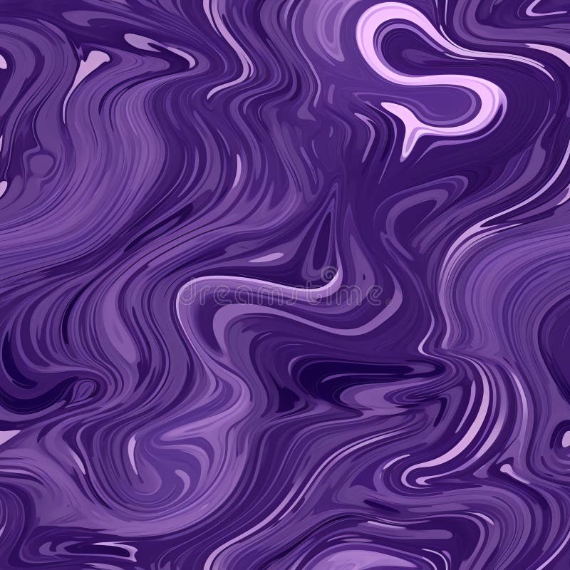 Generative AI Abstract Hand Drawing Liquid- Stock Illustration ...