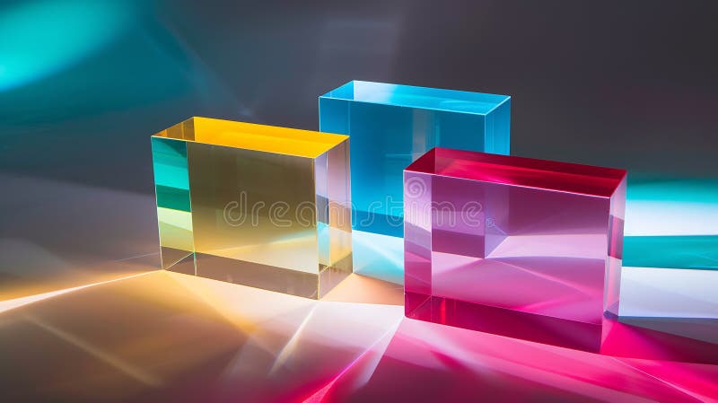 Generative AI ACRYLIC BLOCKS SOLID SQUARE RECTANGULAR PERSPEX BLOCKS ...
