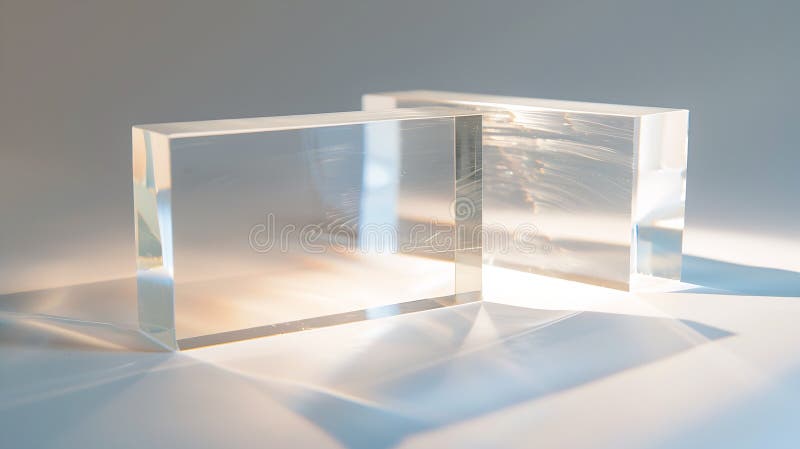 Generative AI ACRYLIC BLOCKS SOLID SQUARE RECTANGULAR PERSPEX BLOCKS ...