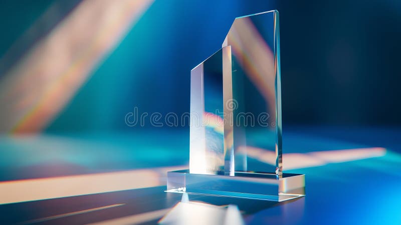 Generative AI Acrylic Display Stand Acrylic Holder Business Concept ...