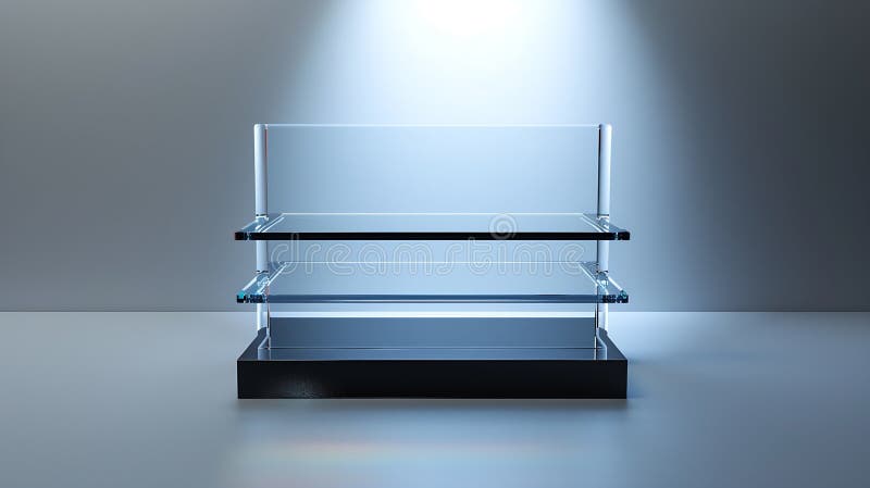 Generative AI Acrylic Display Stand Acrylic Holder Business Concept ...