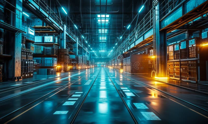 Advanced Virtual Warehouse Interface with Holographic Storage Layout ...