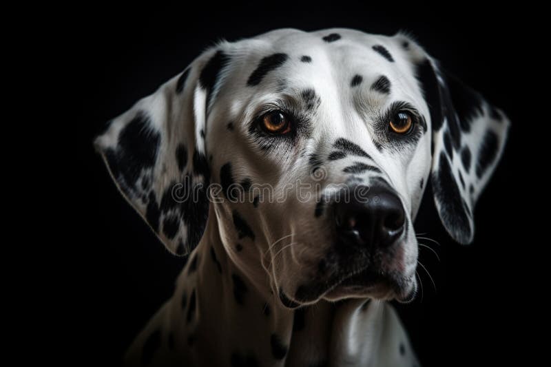 Generative Ai, Amazing Portrait of Dog Stock Illustration ...