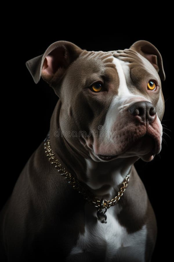 Generative Ai, Amazing Portrait of Dog Stock Illustration ...