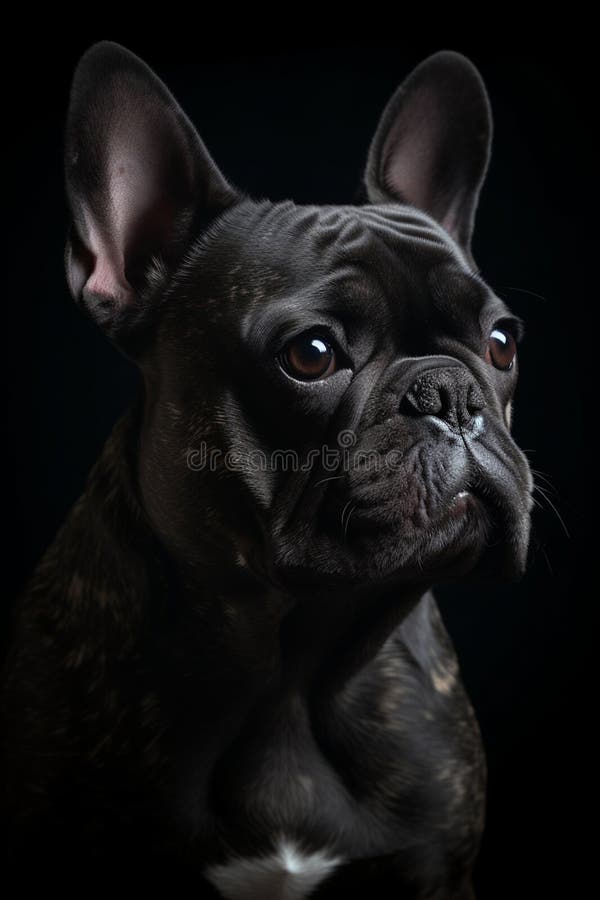 Generative Ai, Amazing Portrait of Dog Stock Illustration ...