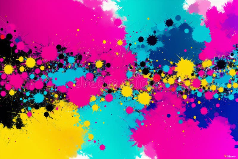 A Beautiful Abstract Colorful Background. Copy Space Stock Illustration ...