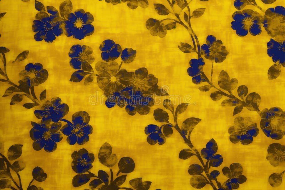 A Beautiful Textile Pattern. Textile Symphony. a Journey of Fabric ...