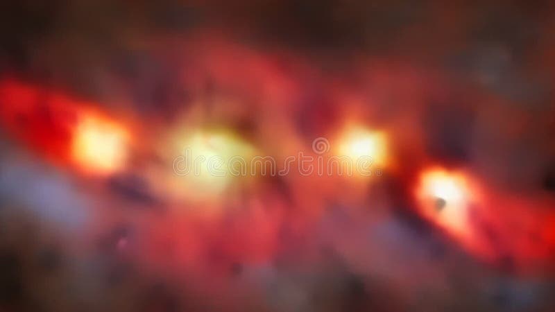 Alpha Librae, Binary Star System Space Art . Stock Footage - Video of ...