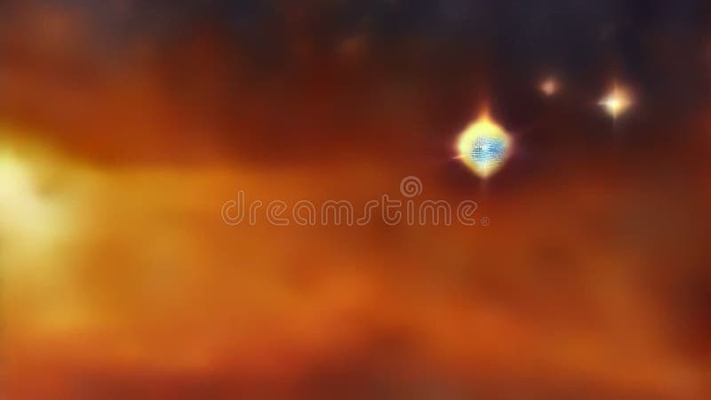 Alpha Ursae Majoris, Binary Star System Space Art . Stock Footage ...