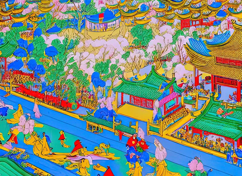 Blue Chinese Baoding Balls Stock Illustrations – 5 Blue Chinese Baoding ...