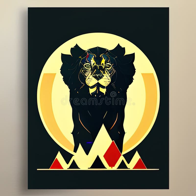 Electrical Engineering Print Design Style. Generative AI. Stock ...