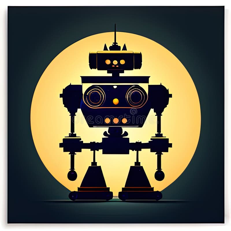 Robotics Engineer. Fictional Workplace. Generative AI. Stock ...