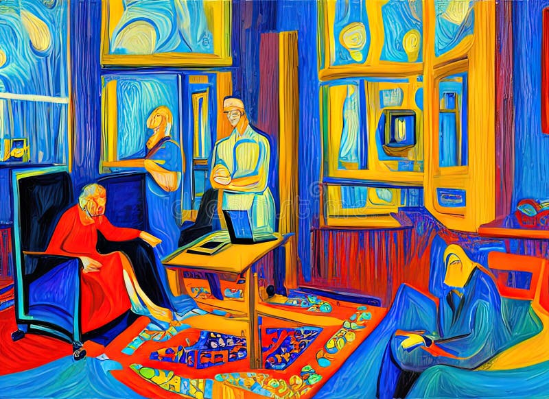 Fictional Family Stock Illustrations – 586 Fictional Family Stock ...