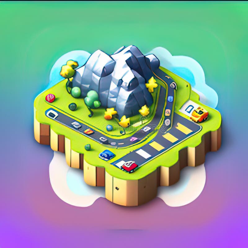 Care Simulation Software App Style Icon. Generative AI. Stock ...