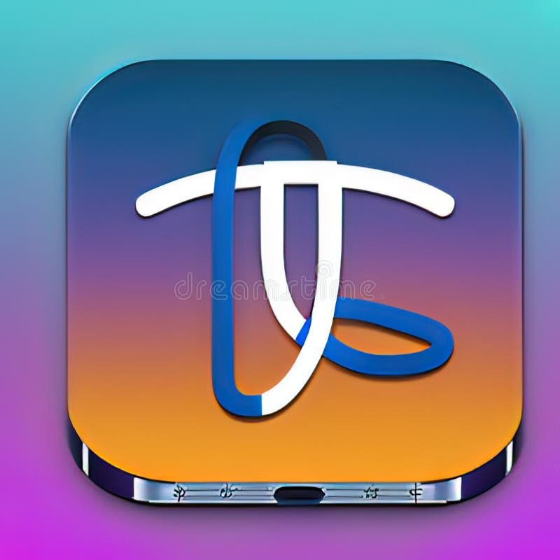 Doctor Software App Style Icon. Generative AI. Stock Illustration ...