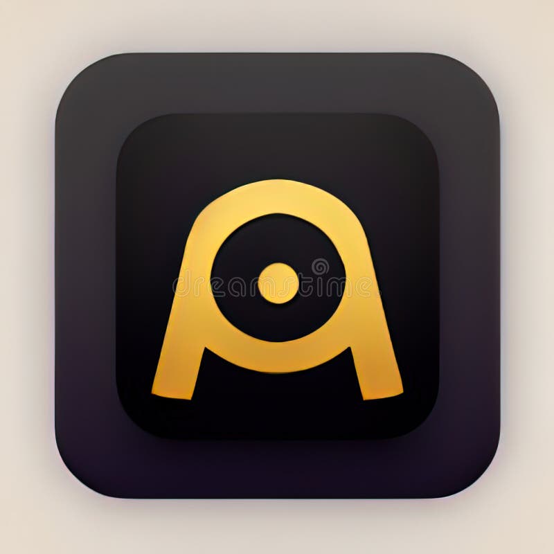Hero Shooter Software App Style Icon. Generative AI. Stock Illustration ...