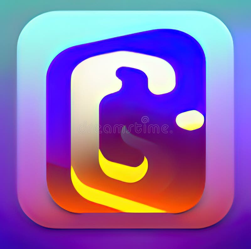 Sliding Puzzle Software App Style Icon. Generative AI. Stock ...
