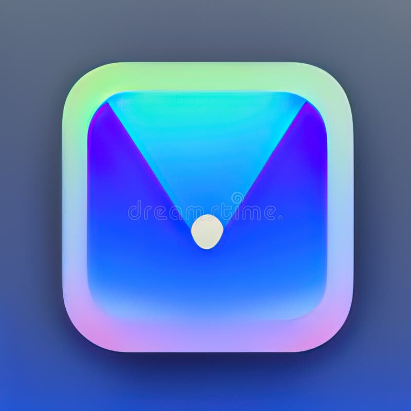 Virtual Private Network (Vpn) Software App Style Icon. Generative AI ...