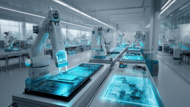 Generative AI Automated Assembly Line Precision Robotics for HighTech Manufacturing Optimizing ...