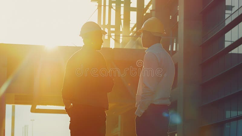 Generative AI Banner Civil Construction Engineer Teams Meeting on ...